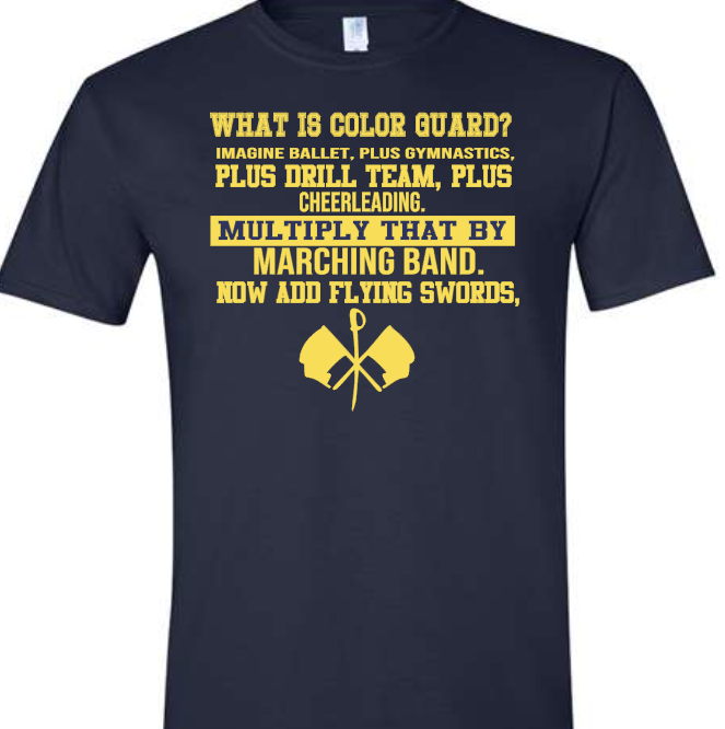 PREORDER What Is Color Guard Shirt – www.fortcraftiot.com